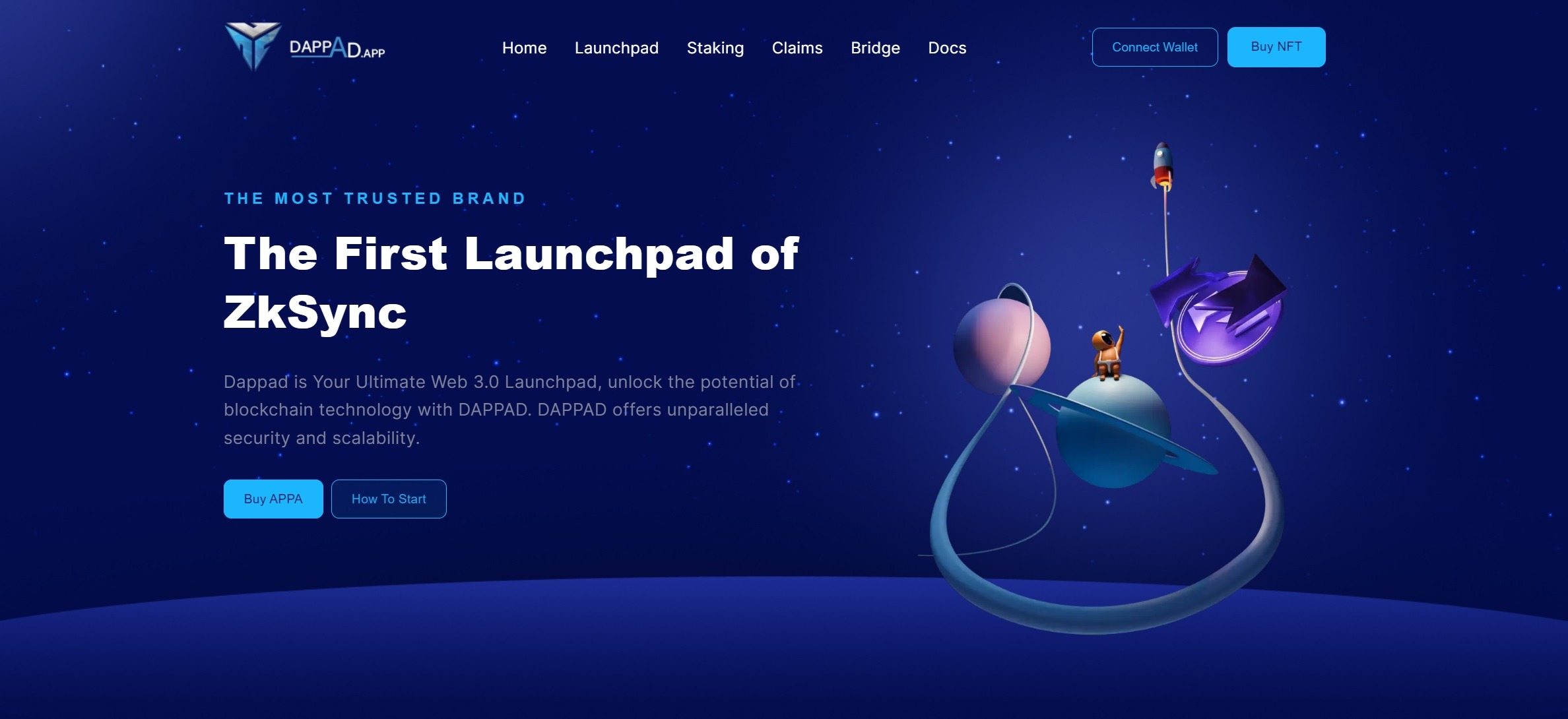 DAPPAD - Best DeFi & Launchpad App (Check 2025 Reviews)