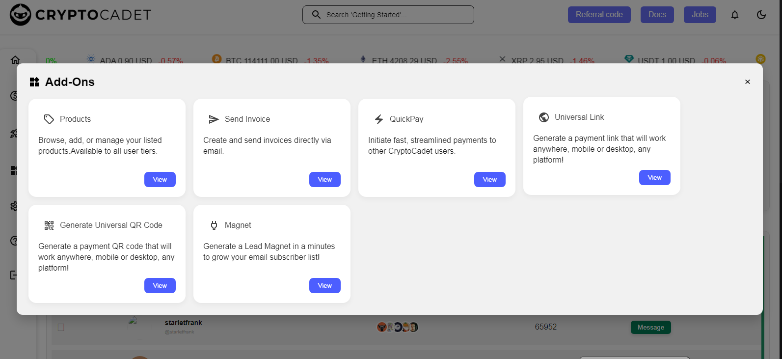 Crypto Cadet App Approved with 4.8/5 from 2192 Votes | Magic Store