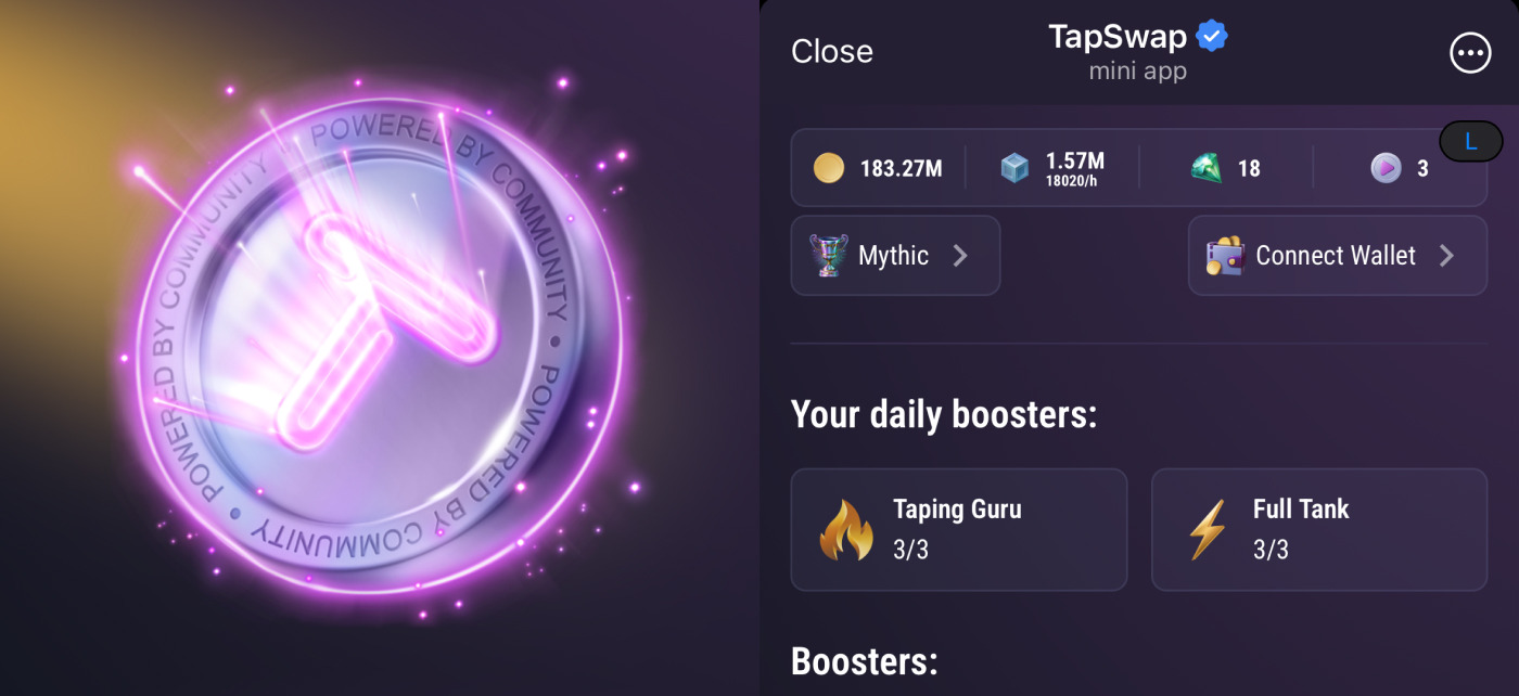 TapSwap on Magic Store - Telegram Mini Apps & Tap to Earn App | Check ...