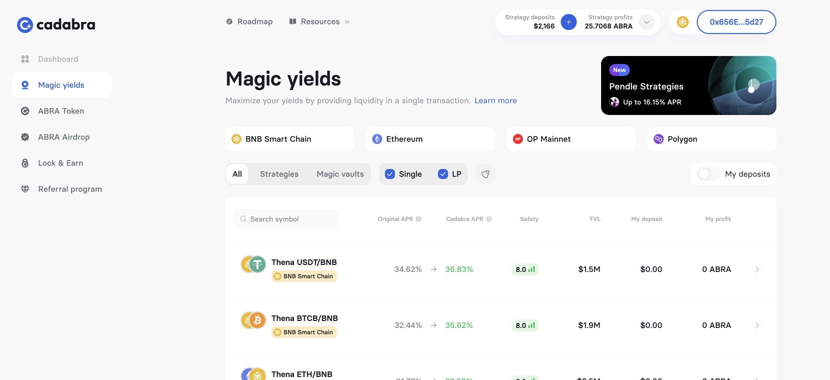 Cadabra on Magic Store - DeFi & Aggregator App | Check 2026 Reviews