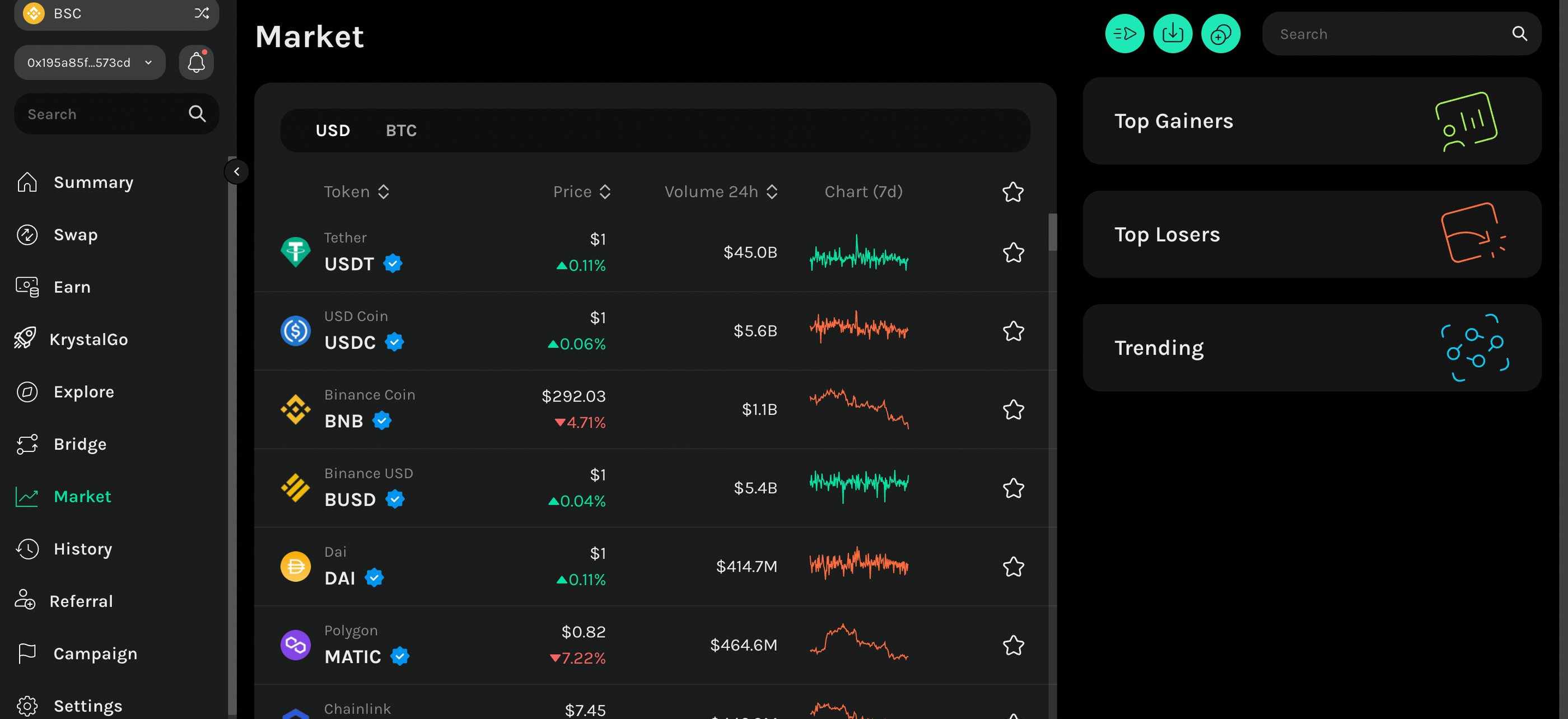 Krystal Wallet: DeFi & Swapping App (Check 2025 Reviews)