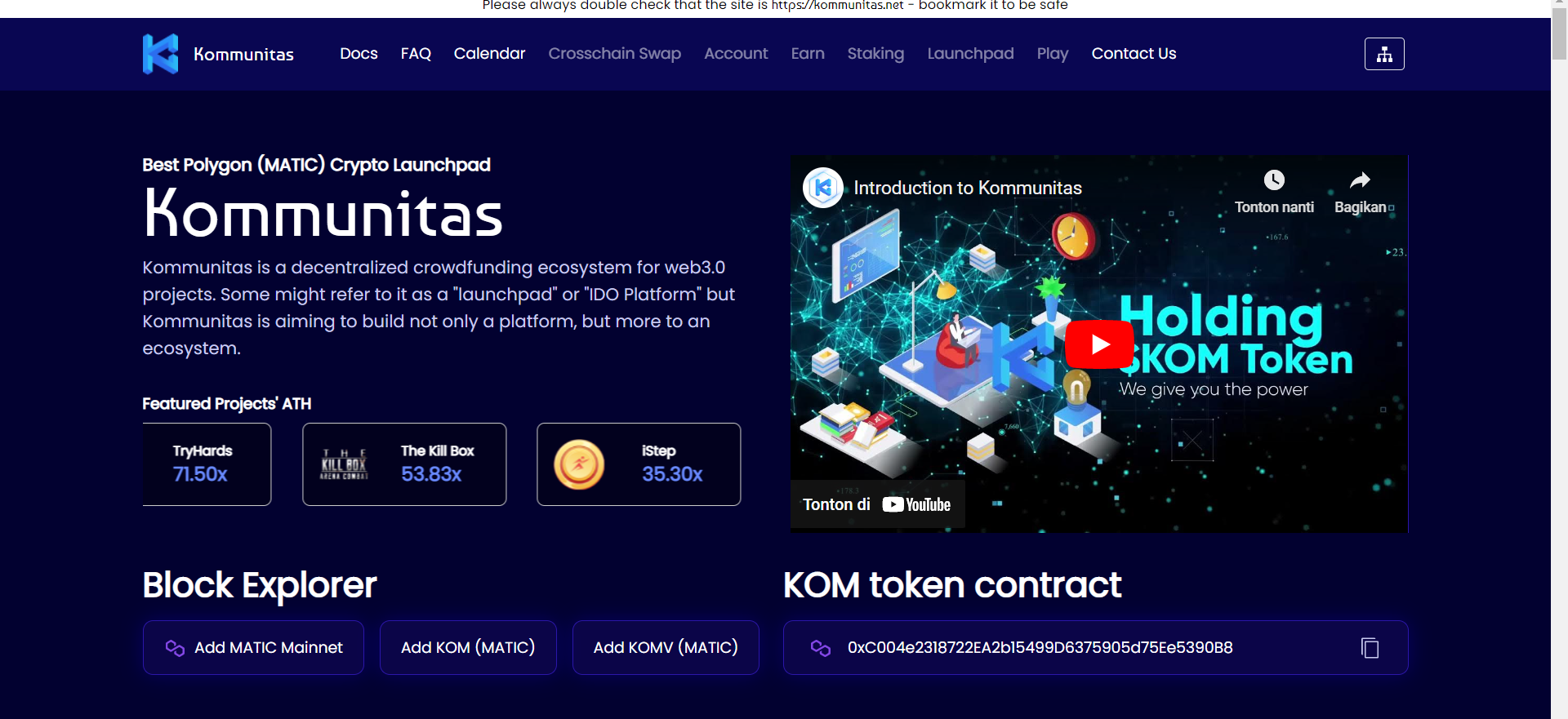 kommunitas App - DeFi & Launchpad (Check 2025 Reviews)