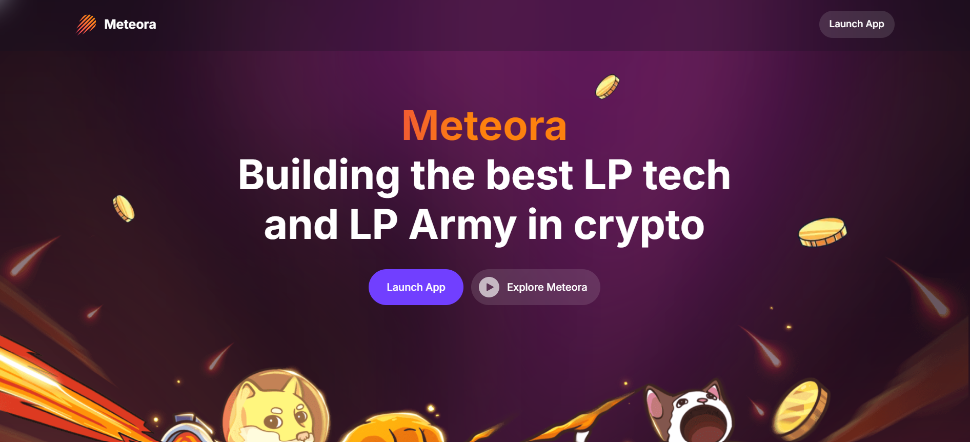 Liquidity platform for stable assets on Solana.