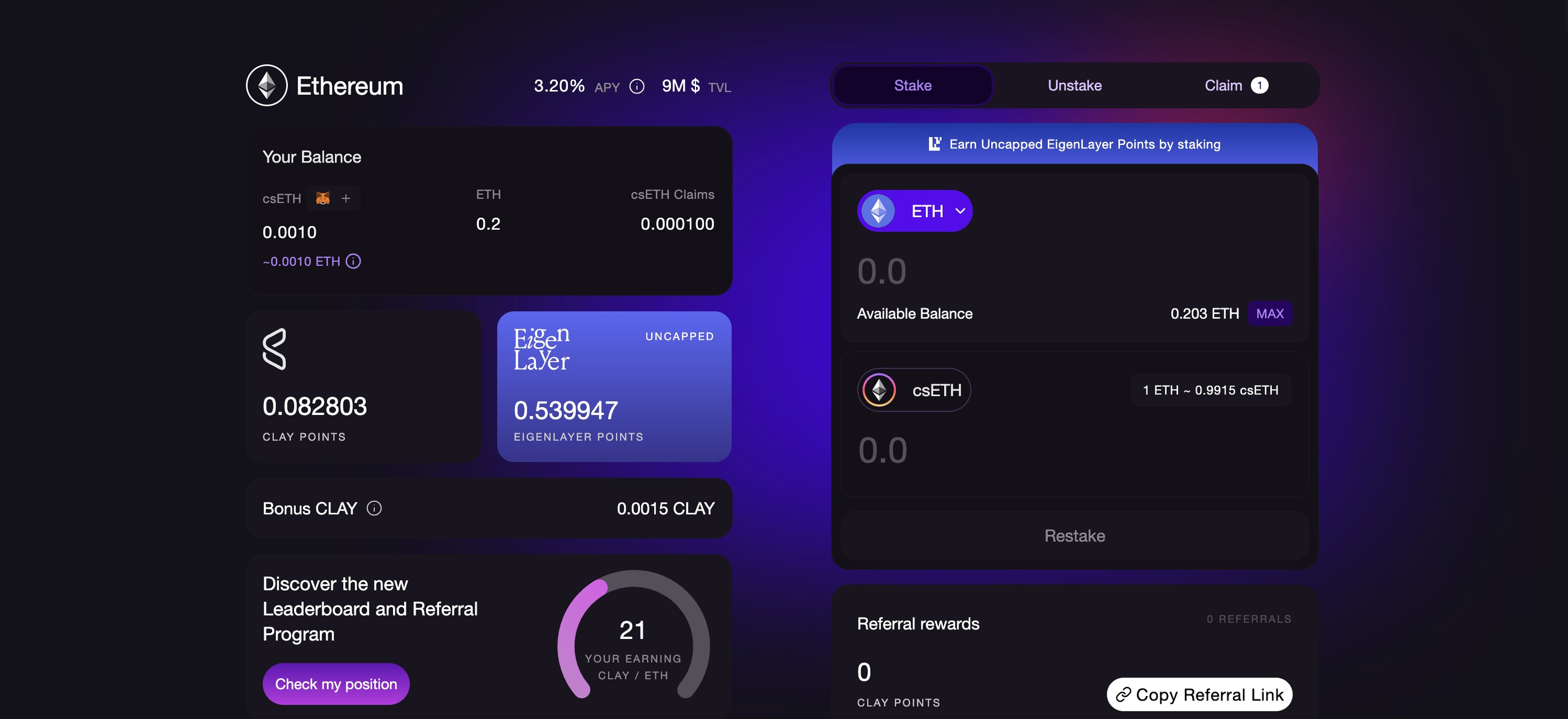 ClayStack on Magic Store - DeFi & Staking App | Check 2025 Reviews