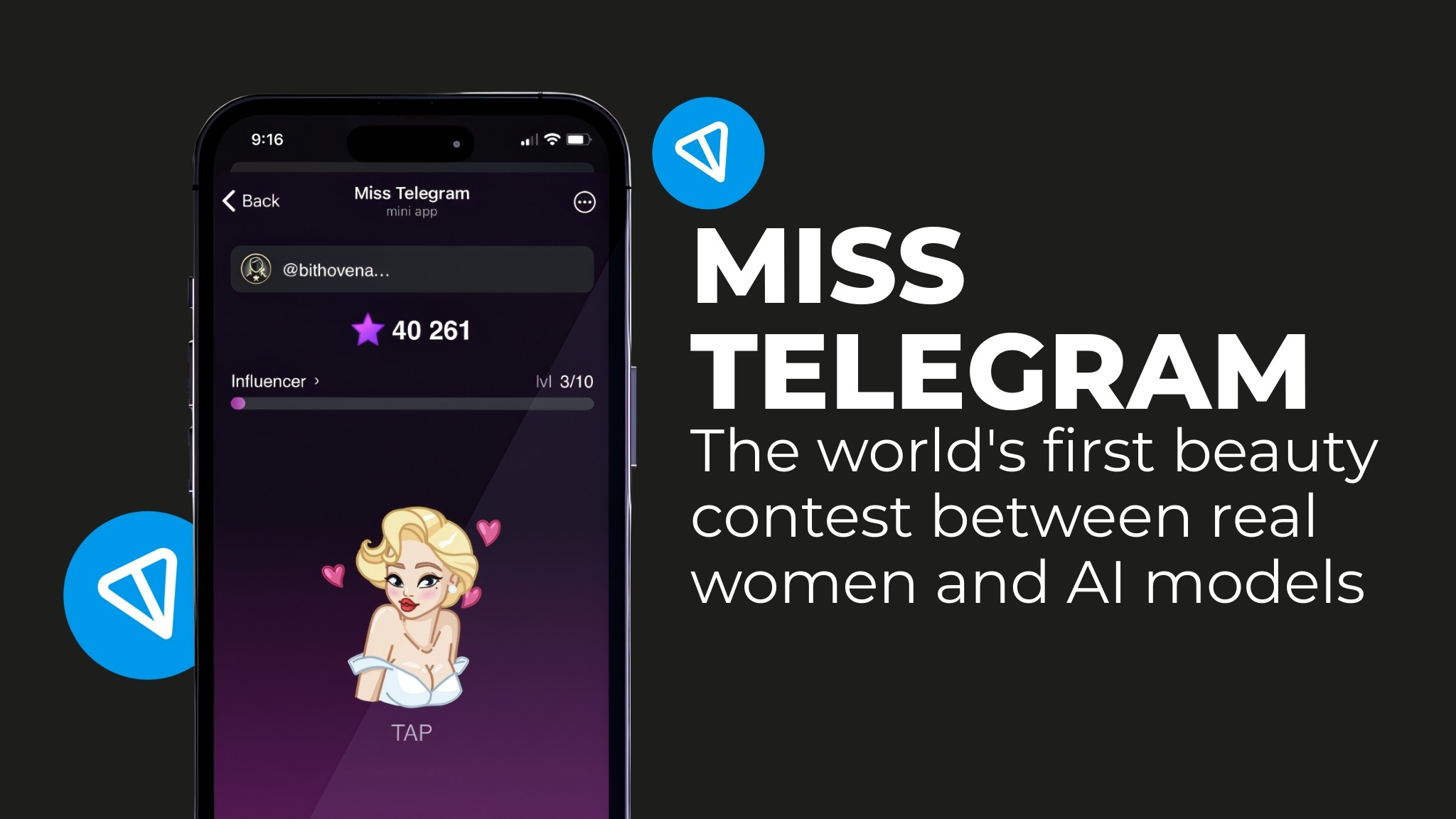 Miss Telegram on Magic Store - Telegram Mini Apps & Gaming App | Check ...