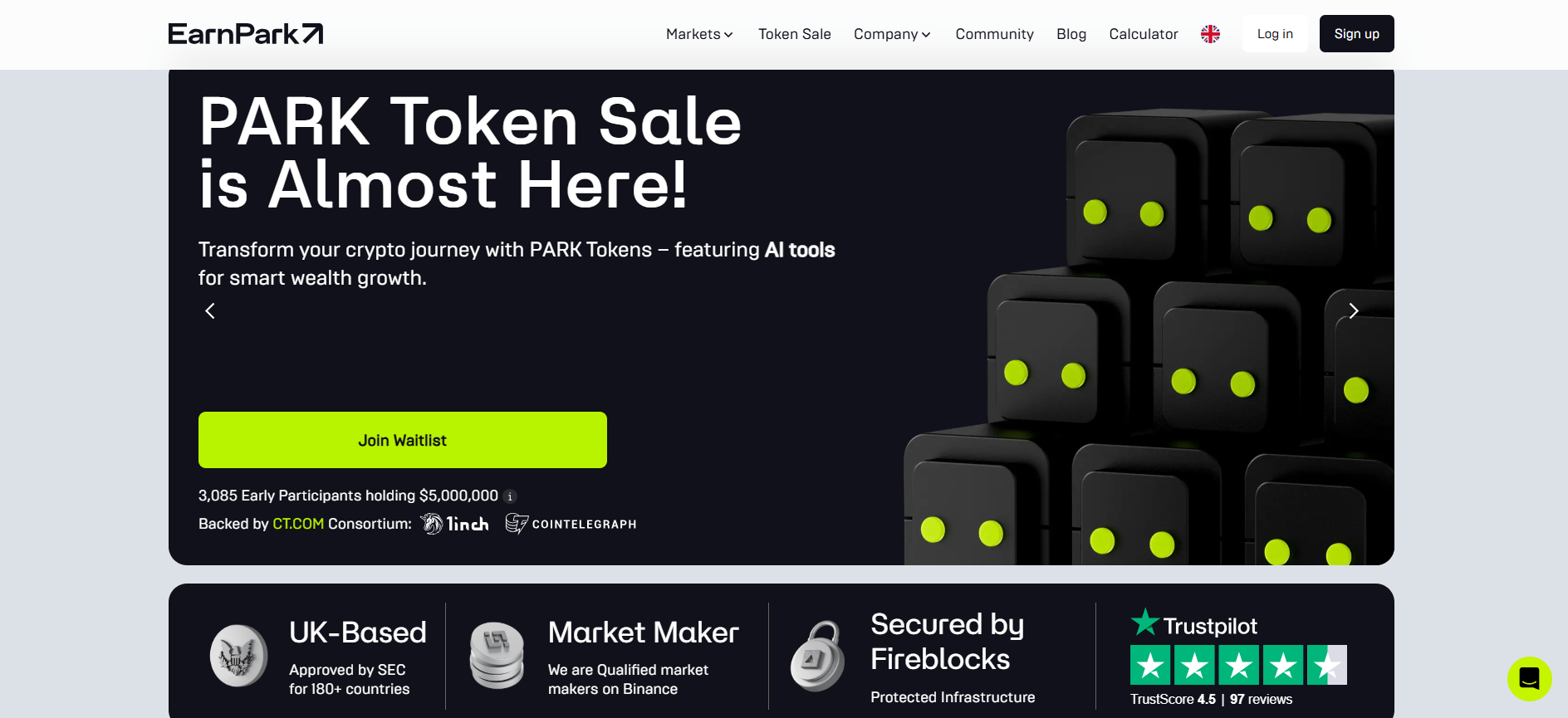 Crypto investment platform with high-yield strategies