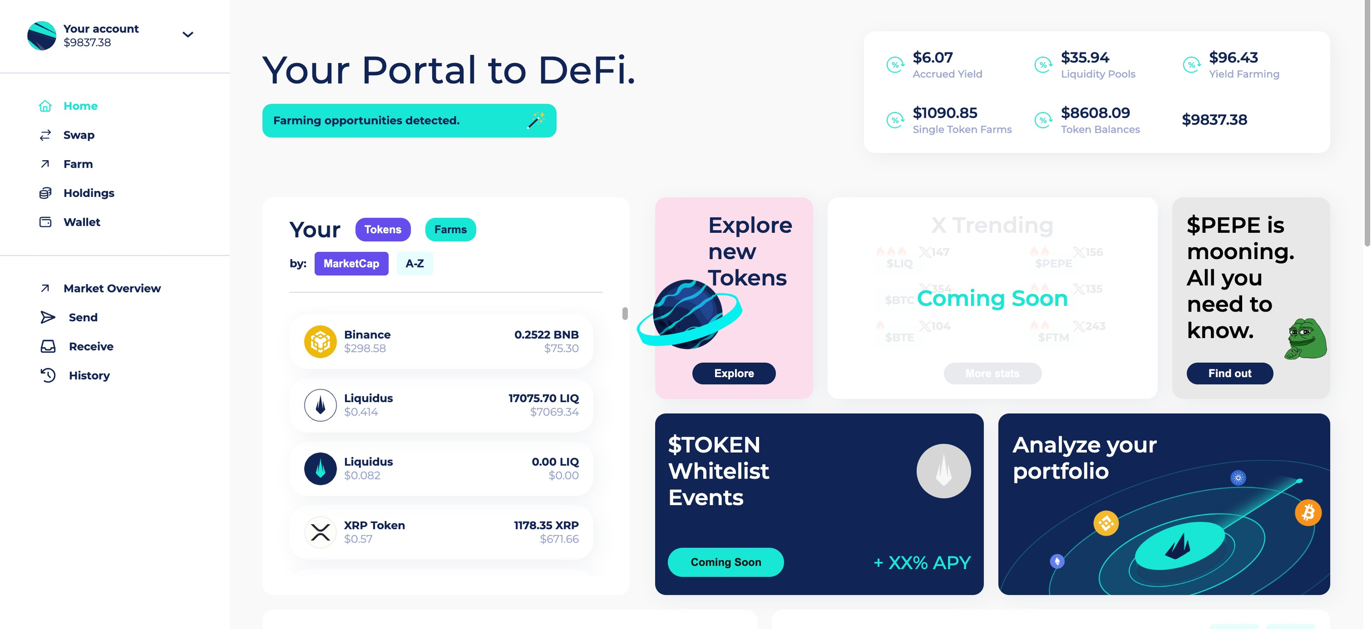 Liquidus Web Portal - DeFi & Yield Farming | Check Reviews
