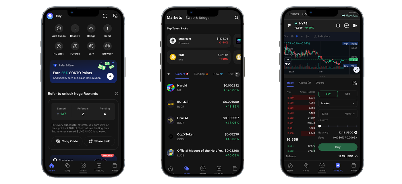Okto Wallet on Magic Store - DeFi & Wallet App | Check 2025 Reviews