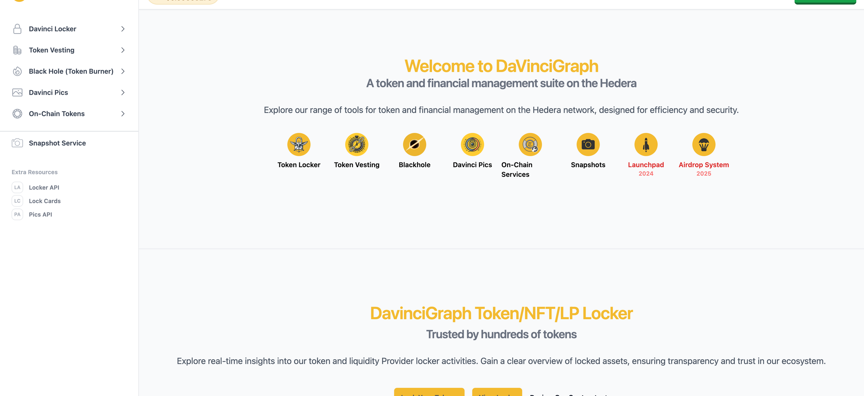 AI, NFT, and DeFi toolkit on Hedera.