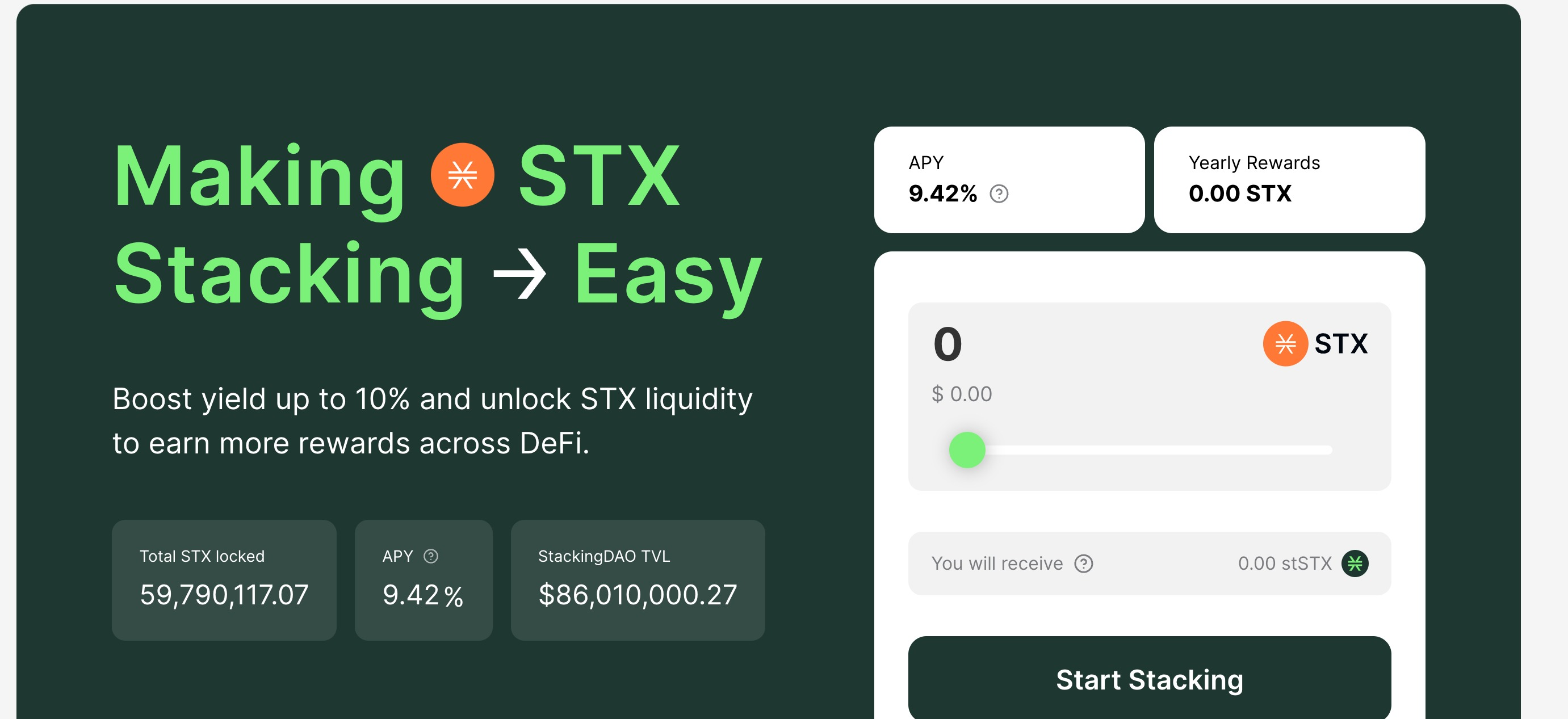 Stacking DAO on Magic Store - DeFi & Staking App | Check 2025 Reviews